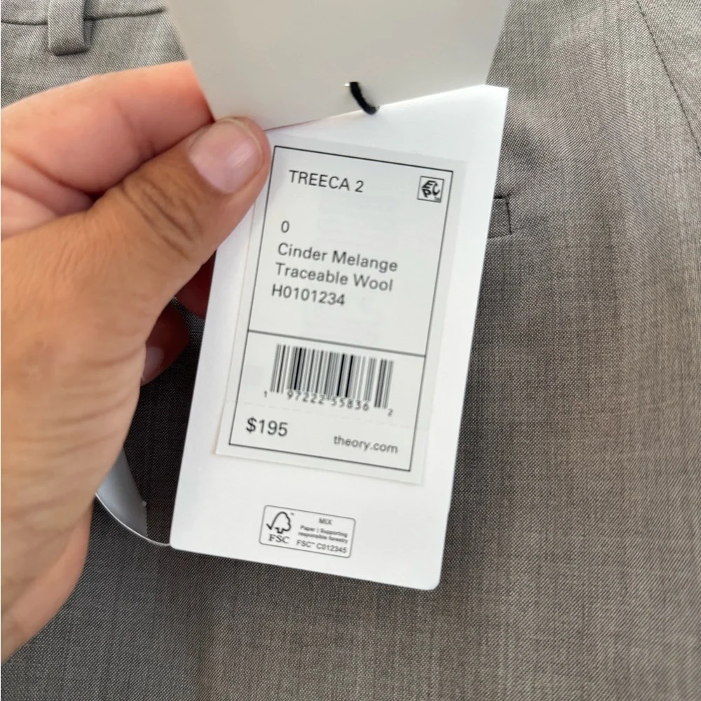 Theory | Pants & Jumpsuits | Theory Treeca 2 Traceable Wool Pant | Poshmark